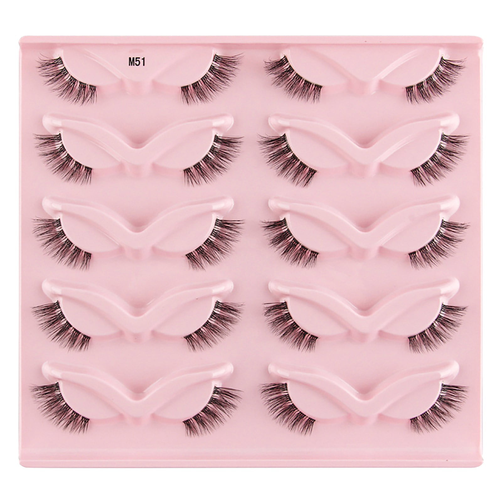 Eyelash Kits for Starters Half Eyelashes Tech Light Drag Lashes Vegan ...