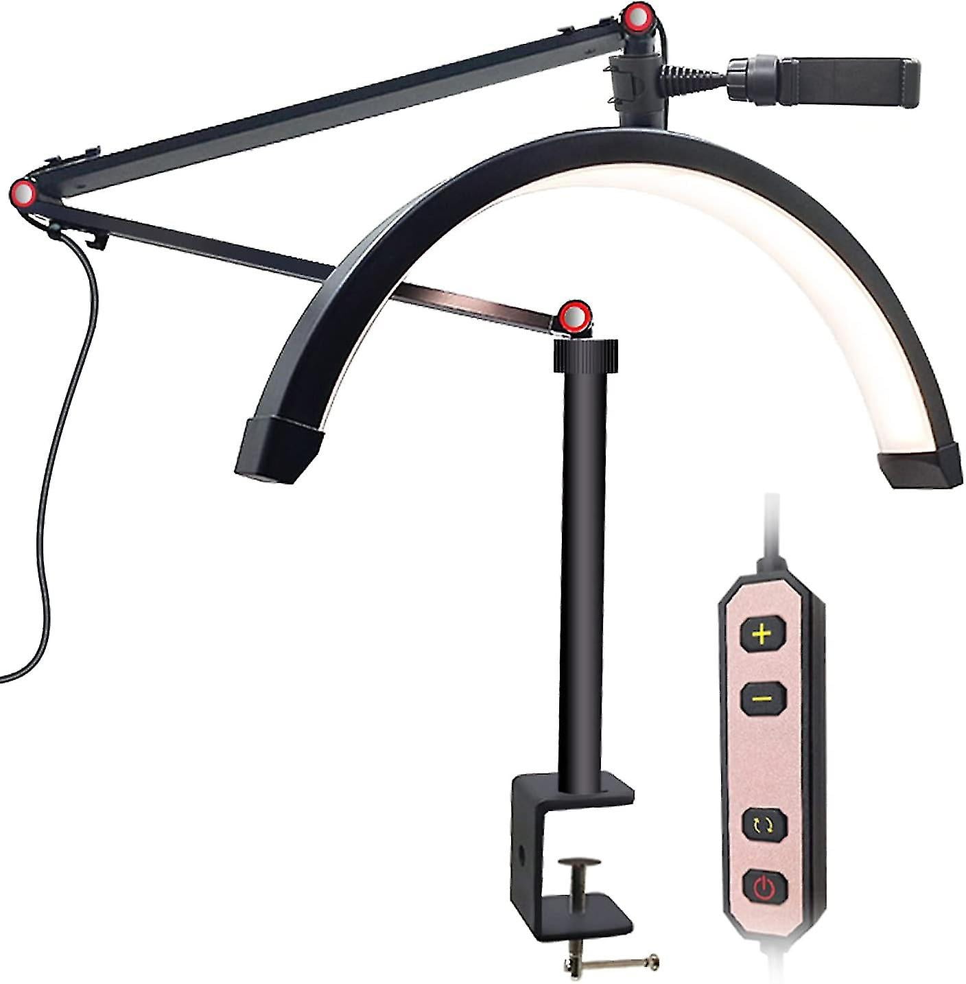 Eyelash Led Floor Light, Half Moon Lamp For Lash Extension, 20w Led ...