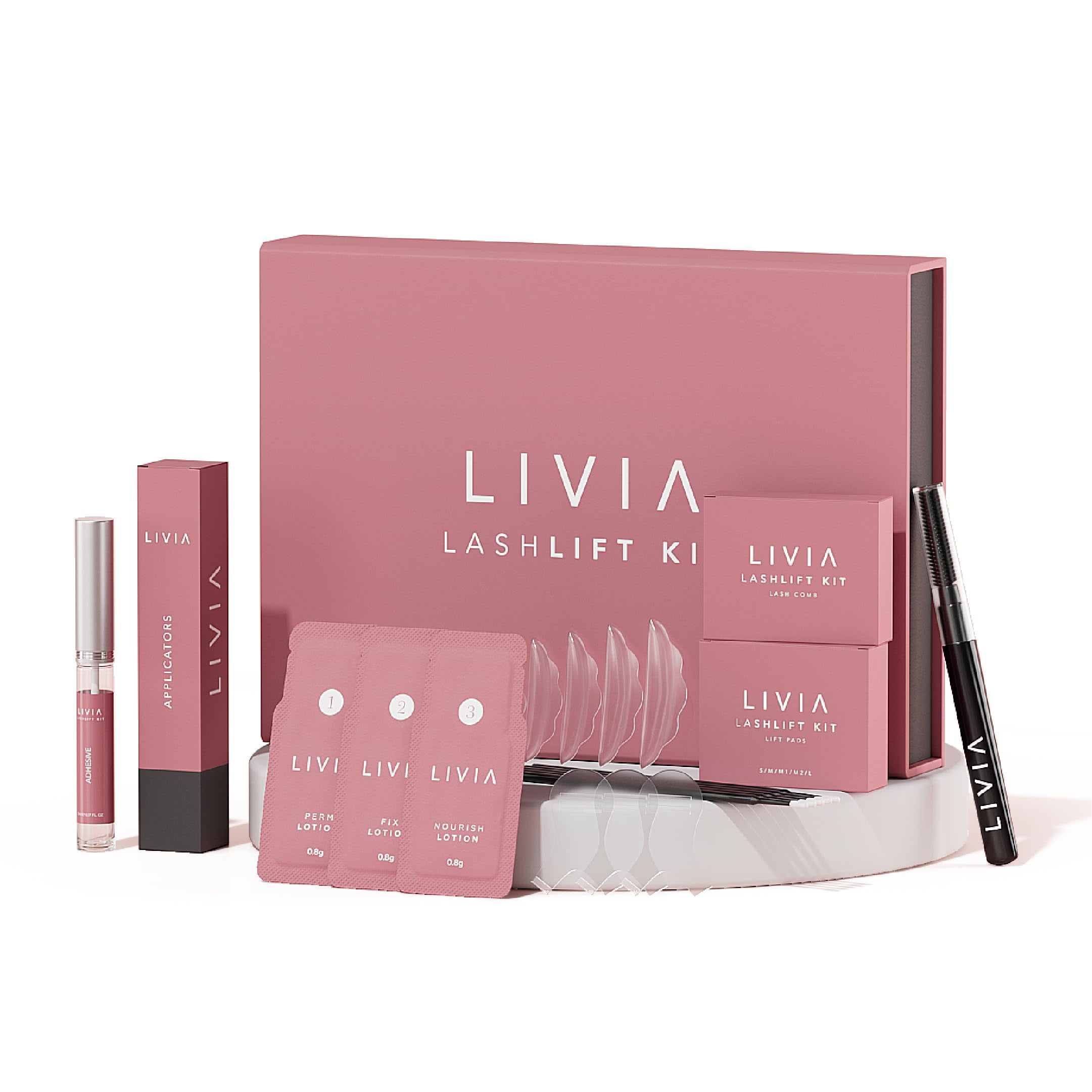 Eyelash Lift Kit - MSF2 Instant, Salon-Quality Curls Without Harmful ...