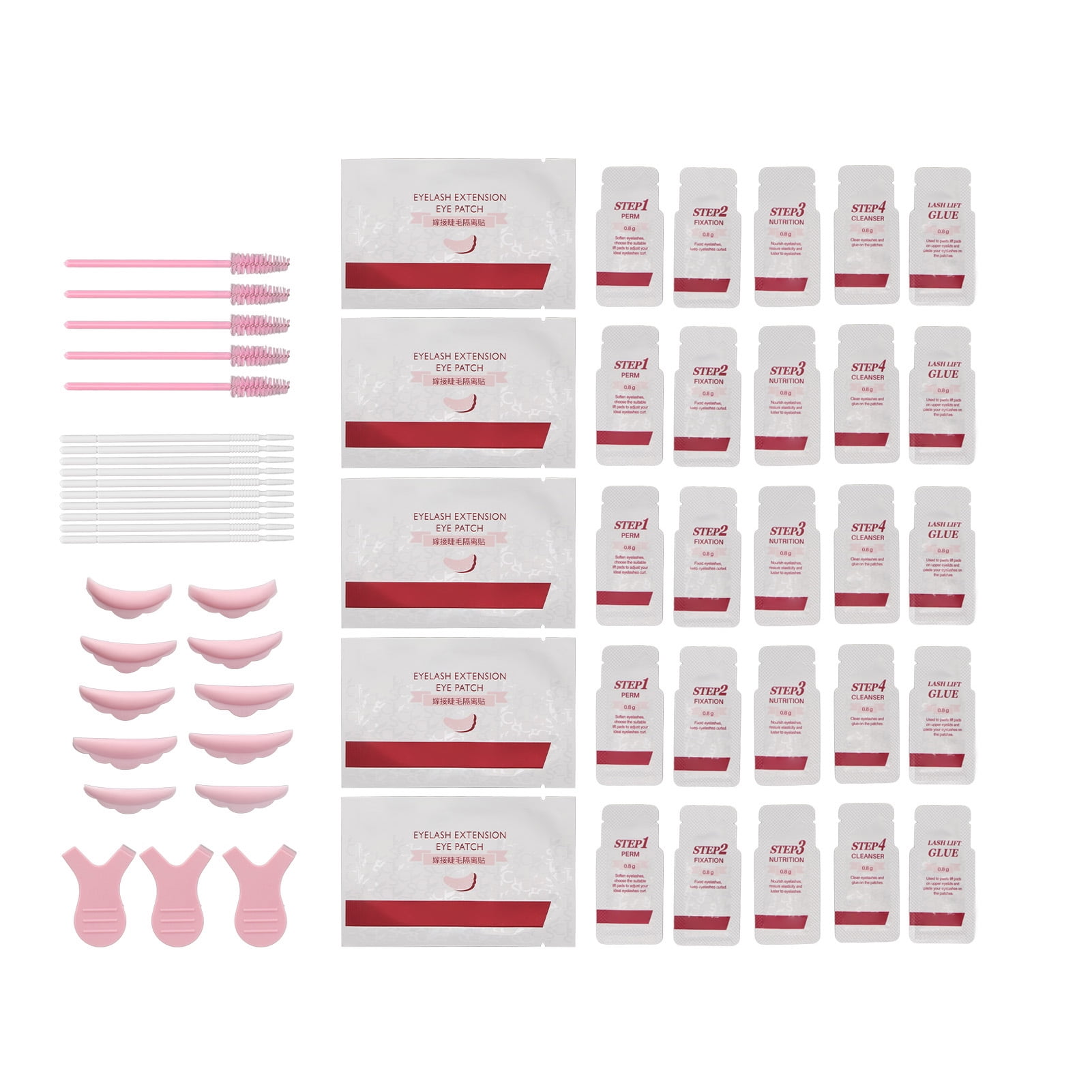 Eyelash Perm Kit Semi Permanent Long Lasting Mild Complete Professional ...