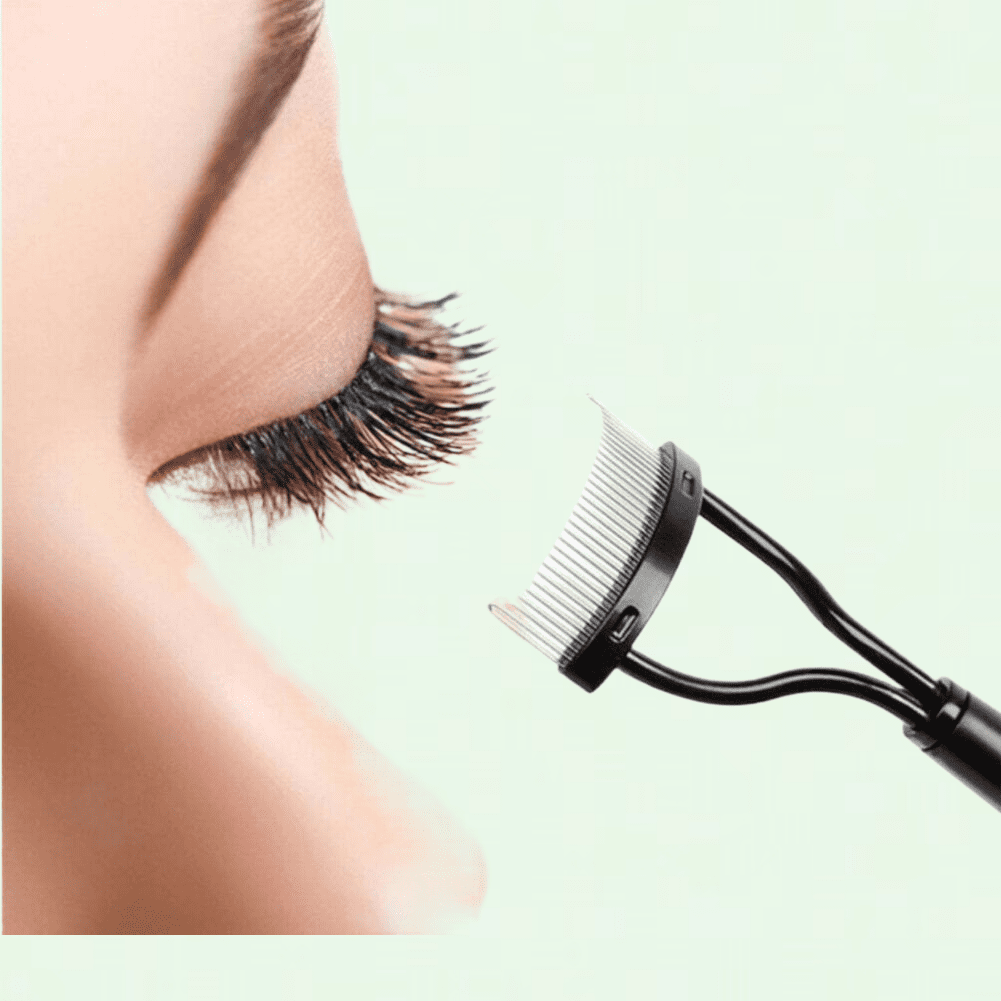 Eyelash Separator Comb, Black, Natural and Smooth, Makeup Tool ...