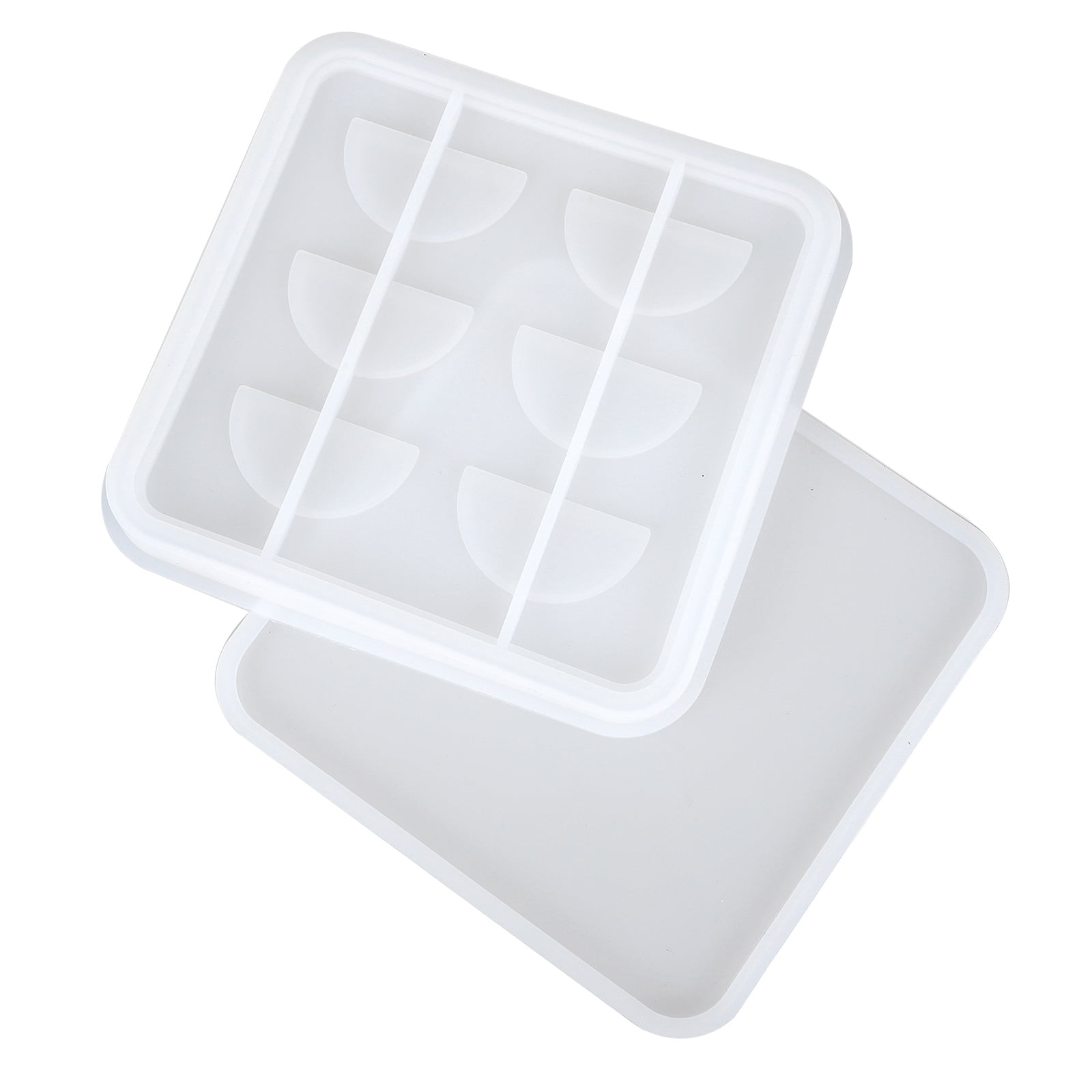 Eyelash Storage Mold Silicone Molds Epoxy Case with Lid Casting Display ...