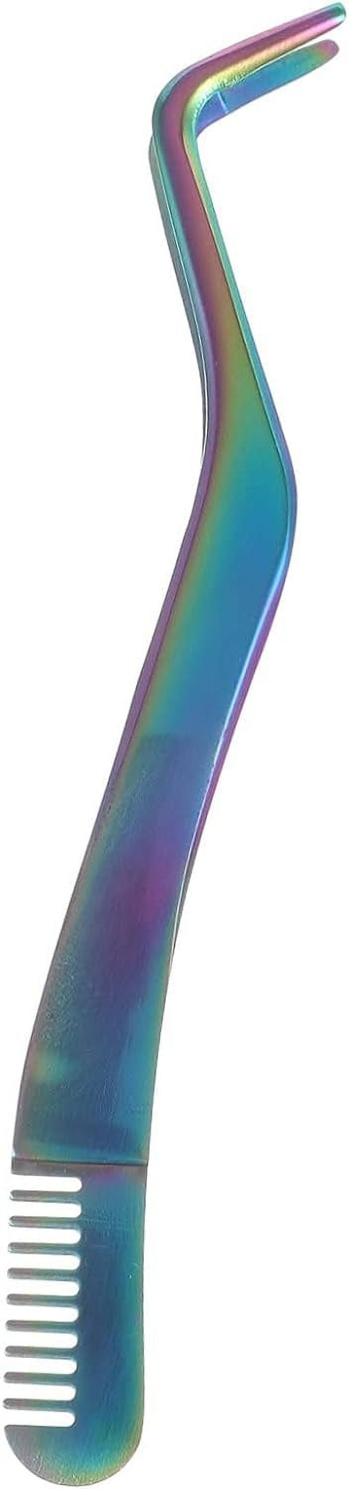 Eyelash Tweezers with Comb Mascara Comb First Aid Tweezers Mascara ...