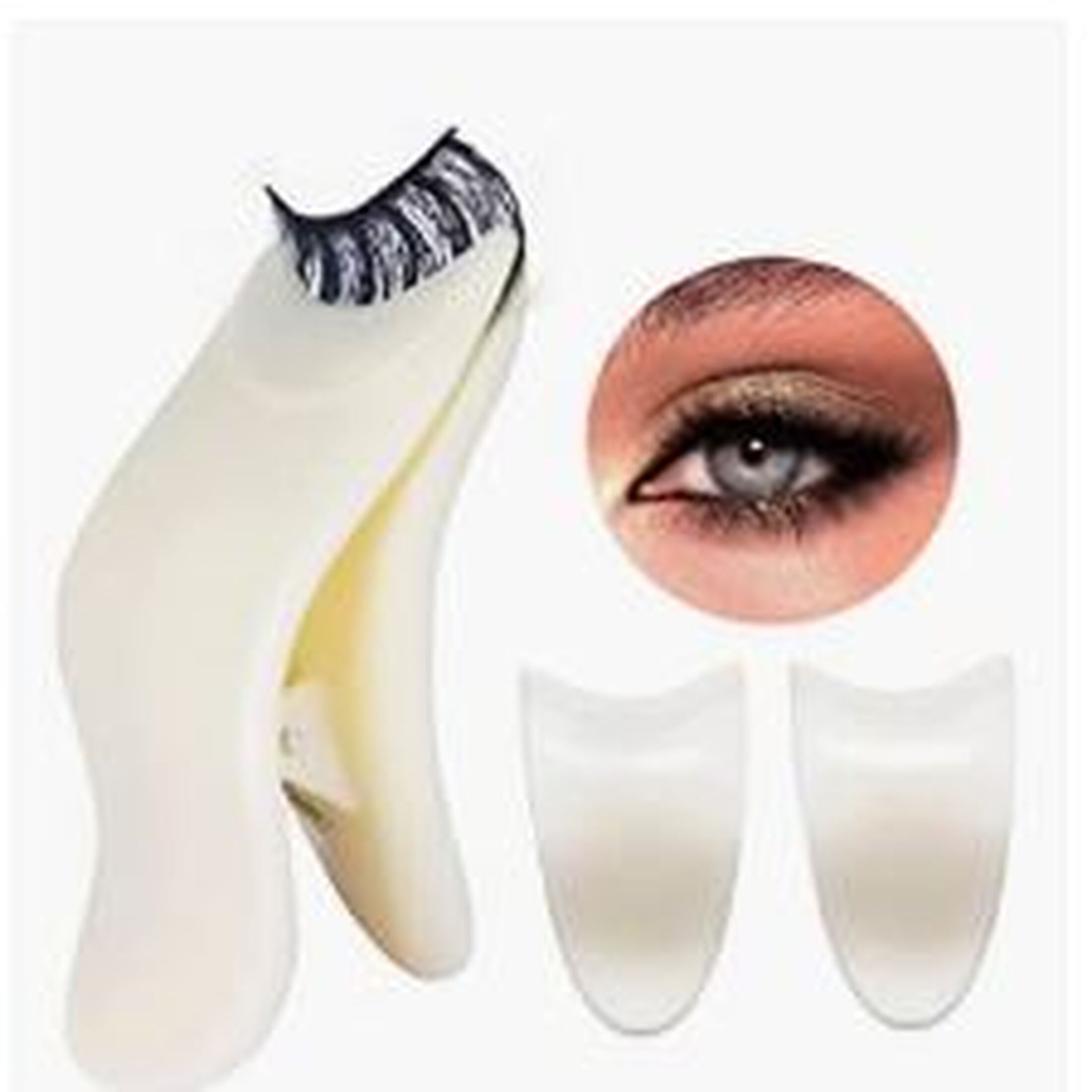 Dasoch Eyelash Applicator Tool, Silicone Lash Tweezers, False Lash ...