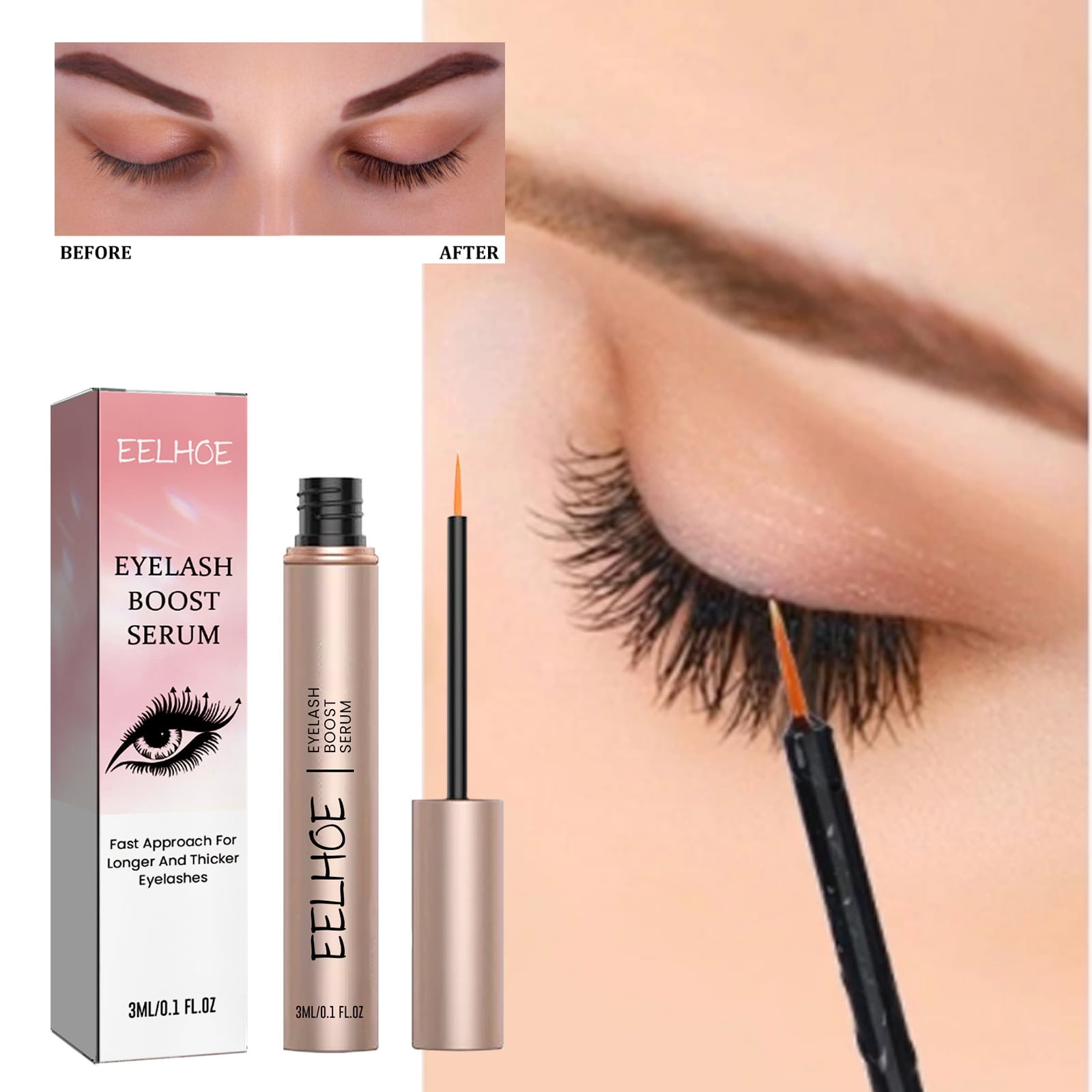 Eyelash liquid, black and slender eyelashes, gentle, natural, thick ... Eyelash liquid, black and slender eyelashes, gentle, natural, thick ...