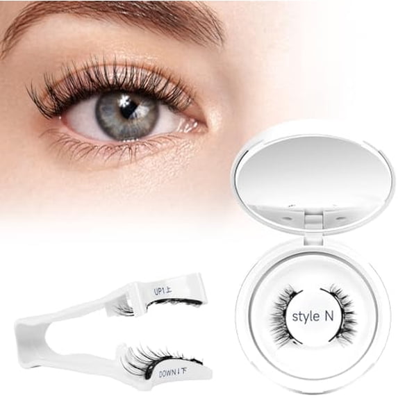 Eyelashes 1Pairs Eyelashes with Applicator Soft Lashes Look Wispy ...