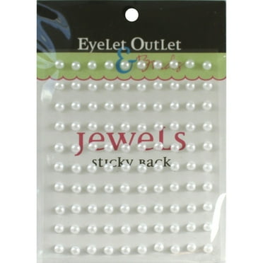 Eyelet Outlet Adhesive Jewel Strips 12" 5/Pkg-Clear - Walmart.com