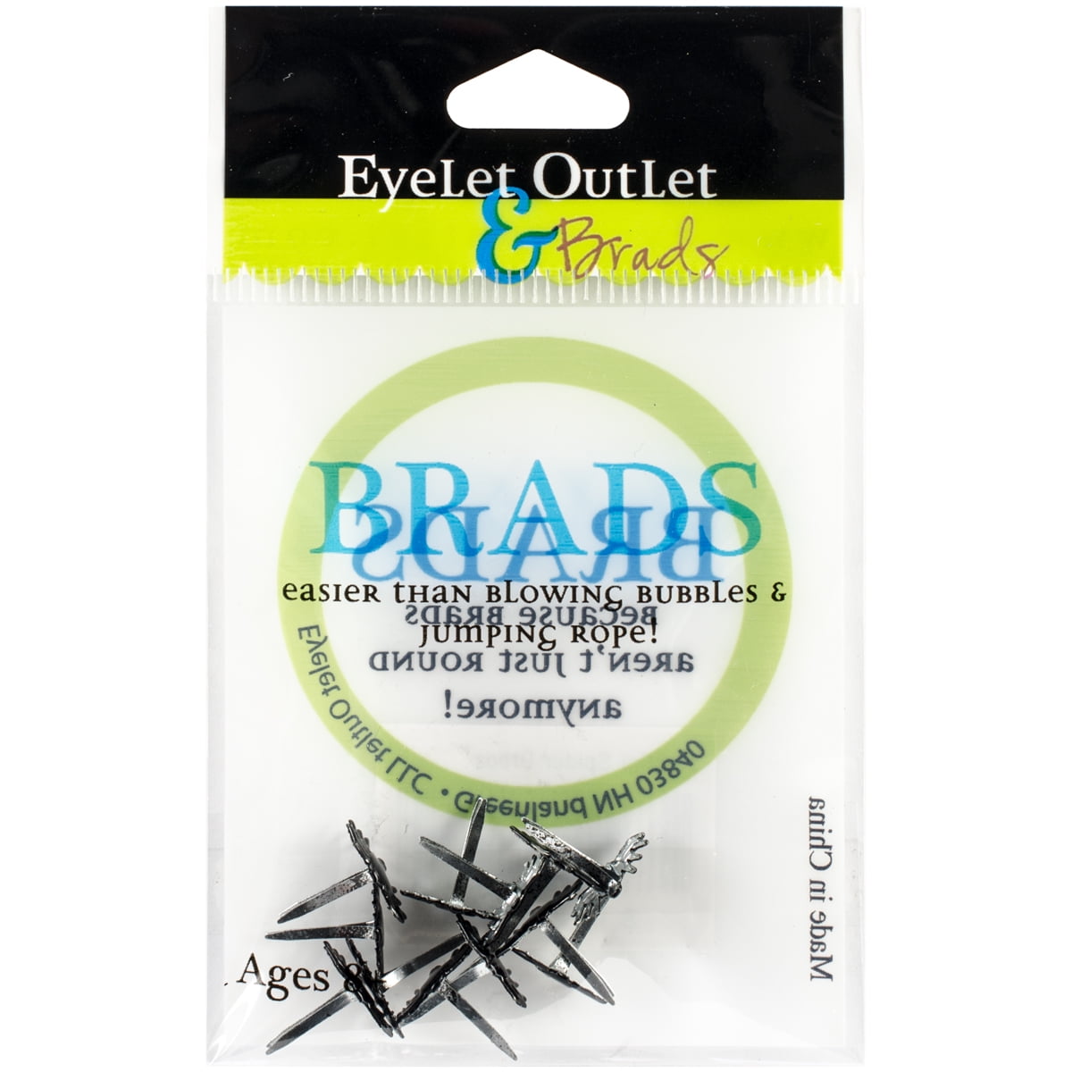 Mini Spider - Eyelet Outlet Shape Brads 12/Pkg - Walmart.com