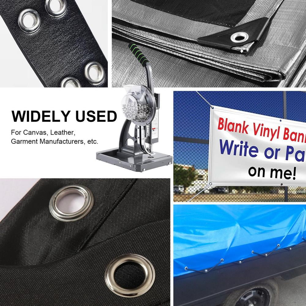 Eyelet Press Punch Machine Manual Aluminum Heavy Duty Grommet Machine ...