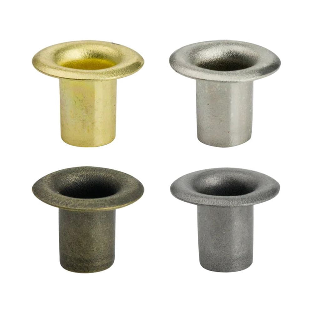 Eyelets, 100/PK (6.5mm (1/4"), Nickel Plate) - Walmart.com