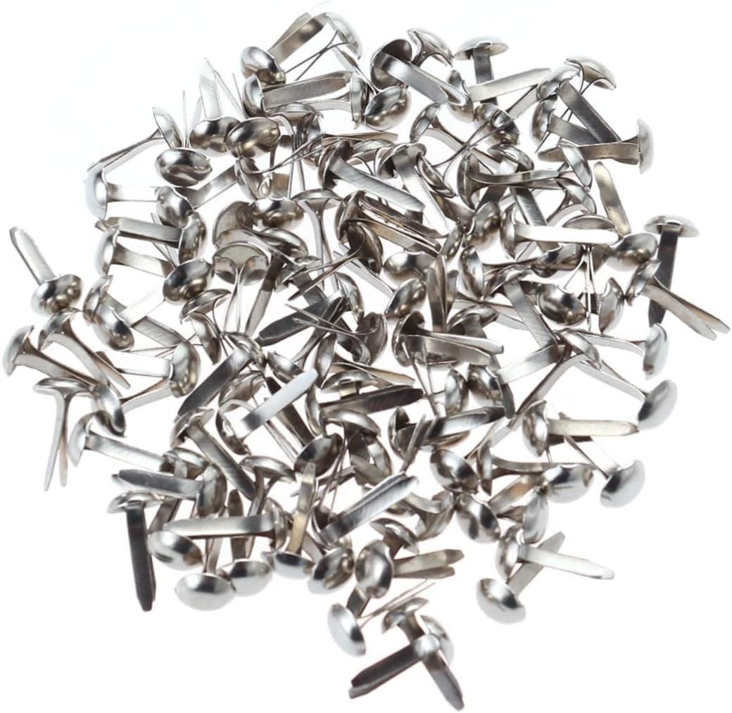 Eyelets 100 Pcs Tool Box for Mini Tool Box Round Paper Fasteners Craft ...