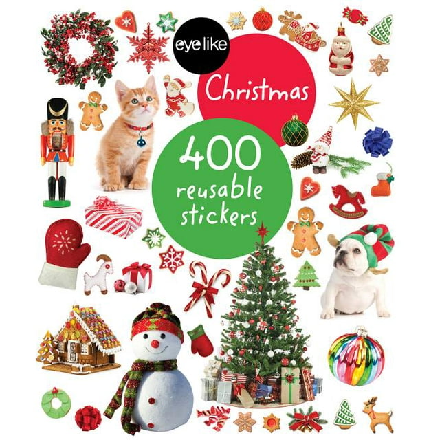 Eyelike Stickers: Eyelike Stickers: Christmas : 400 Reusable Stickers ...