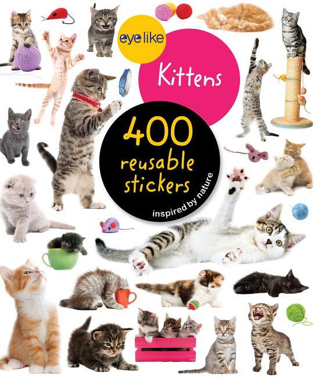 Eyelike Stickers: Eyelike Stickers: Kittens (Paperback) - Walmart.com