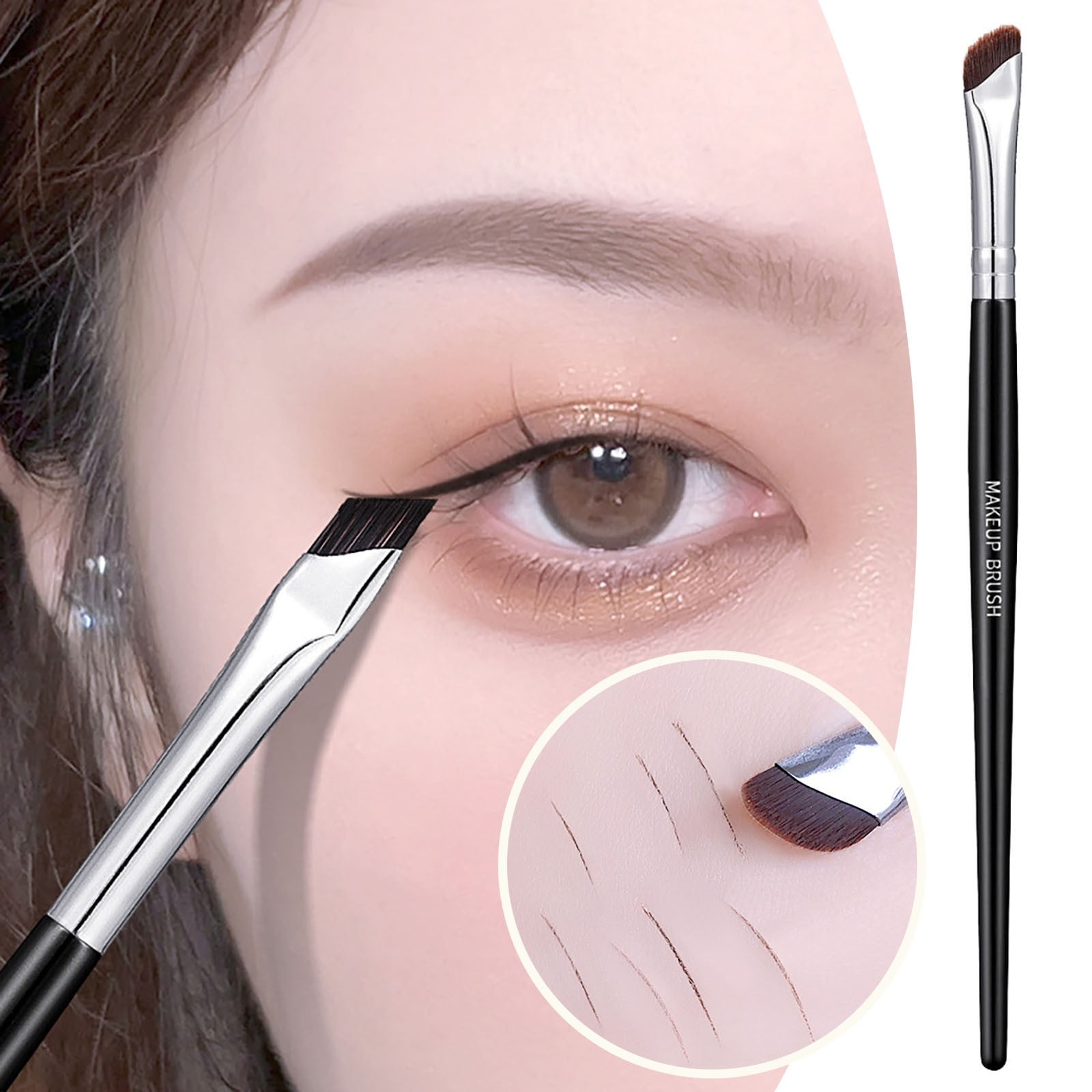 Eyeliner Brush Awwp Clear Out Stock Eyeliner Brush and Flat Slanted ...