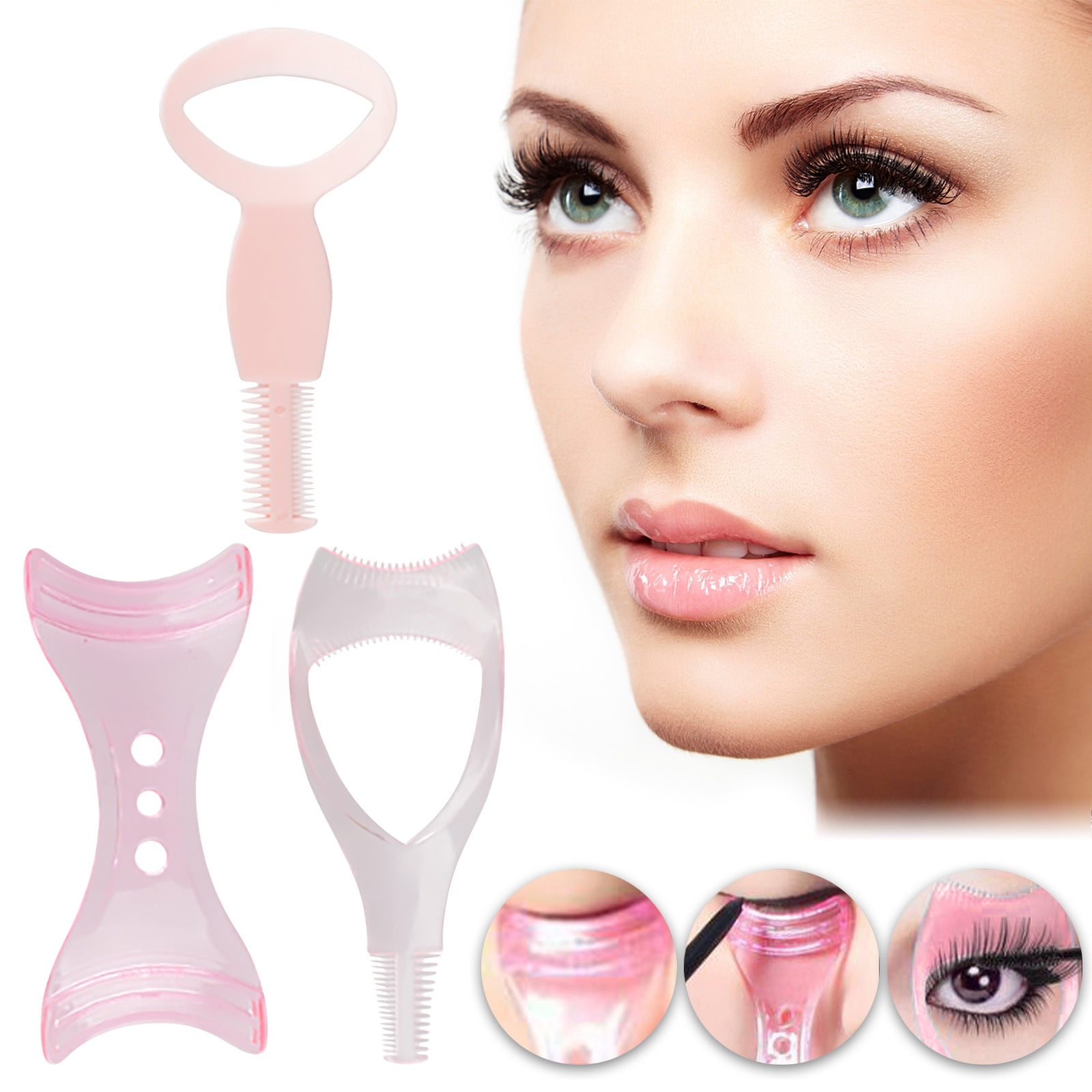 Eyeliner Shaper Tool, Makeup Guide, Precision Edge, Sleek Design, for Artists, Easy Application ...