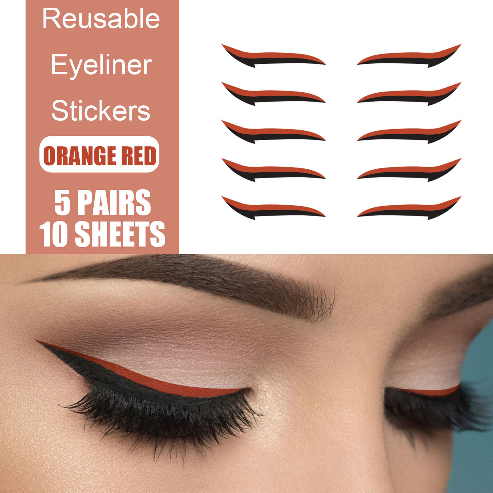 Eyeliner Sticker Double Eyelid Tape Glitter Eyeliner Eyeshadow Sticker ...