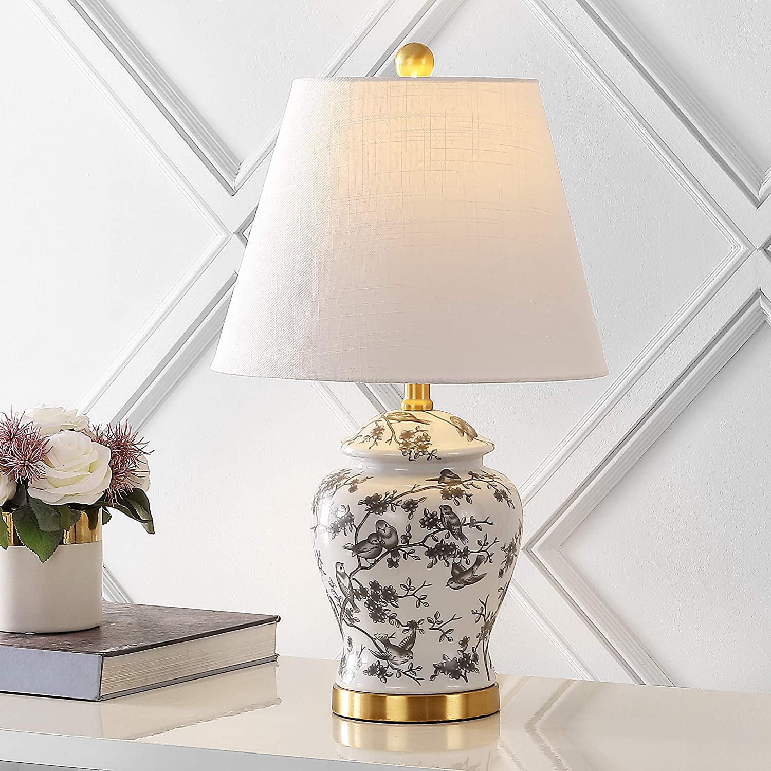 Eyely EYL3005A Copenhagen Chinoiserie LED Table Lamp for Reading Room ...