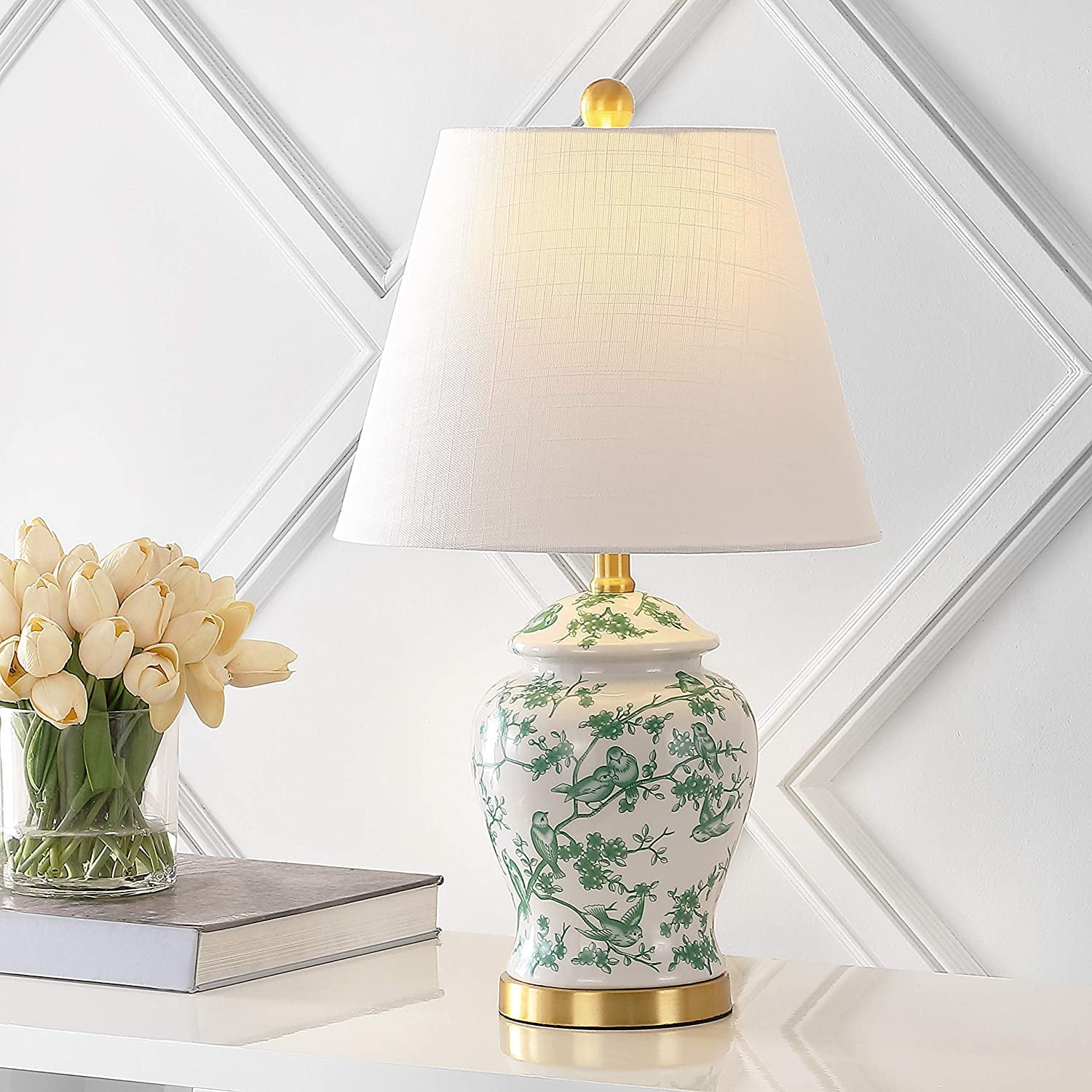 Eyely EYL3005A Copenhagen Chinoiserie LED Table Lamp for Reading Room ...