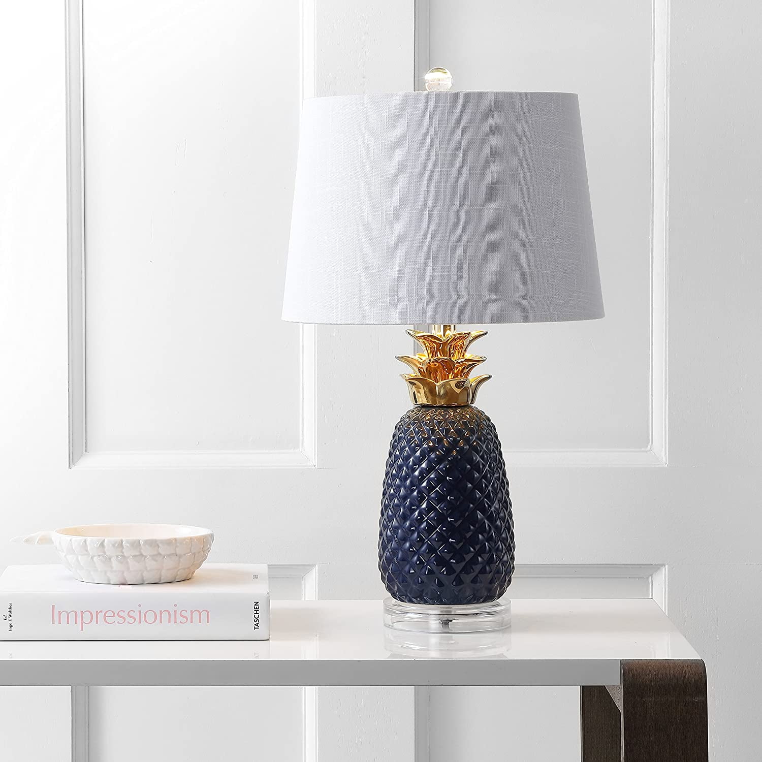 Eyely EYL4019A Milton 23" Ceramic LED Table Lamp for Reading Room ...