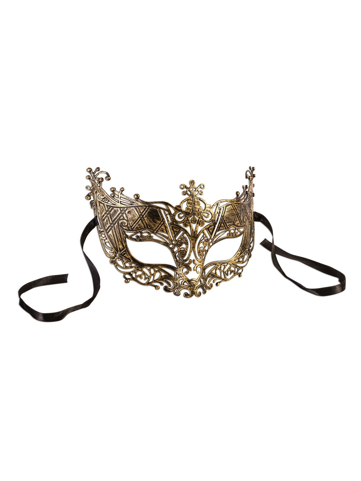Eyemask Gold Filigree Mask Eye Masks Party One Size Male Adult Fancy ...
