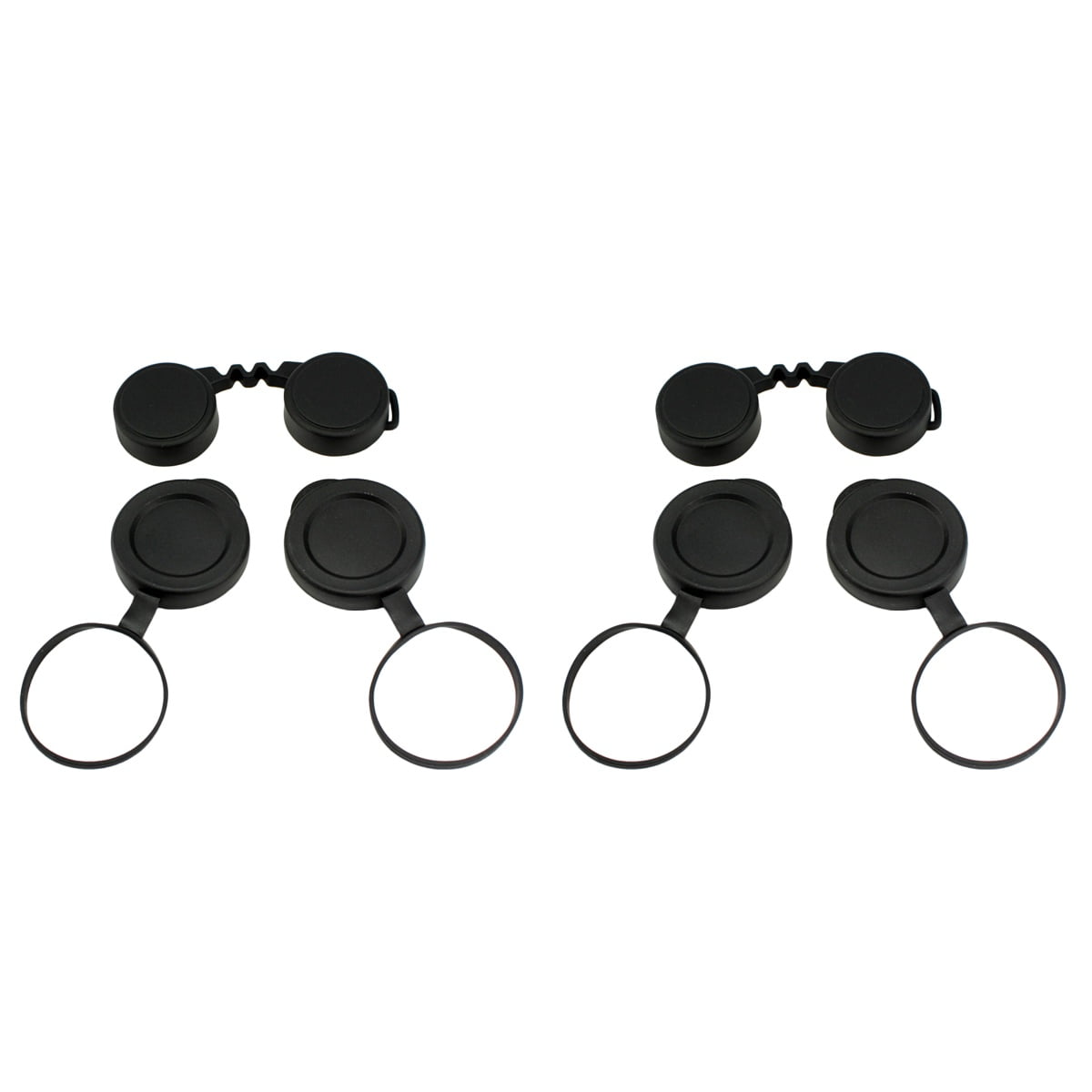 Eyepiece Cover Protective Objective Lens Caps Scope Binocular Rain ...