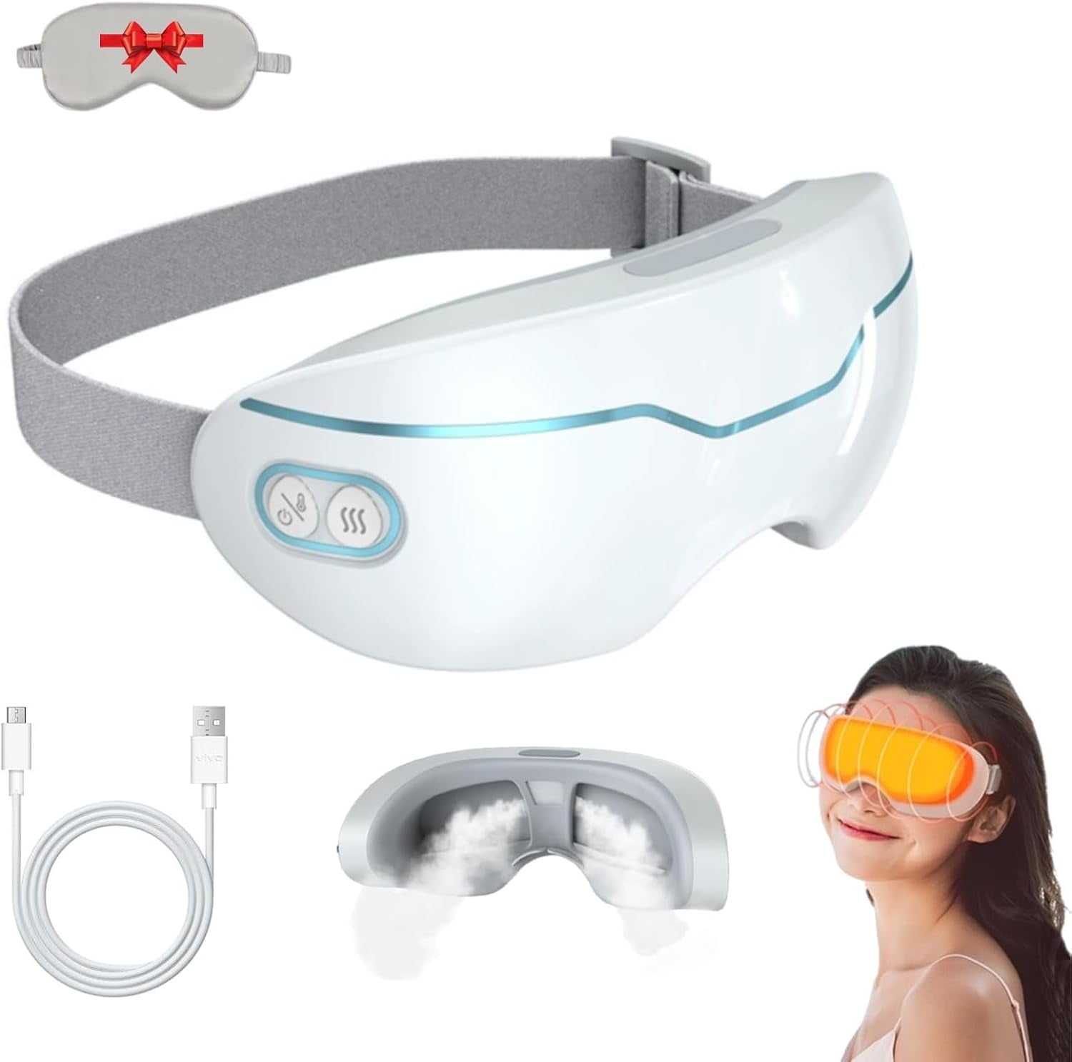 Eyerelis Steam Therapy Mask,Eyerelis Steam Eye Mask with 2 Levels ...