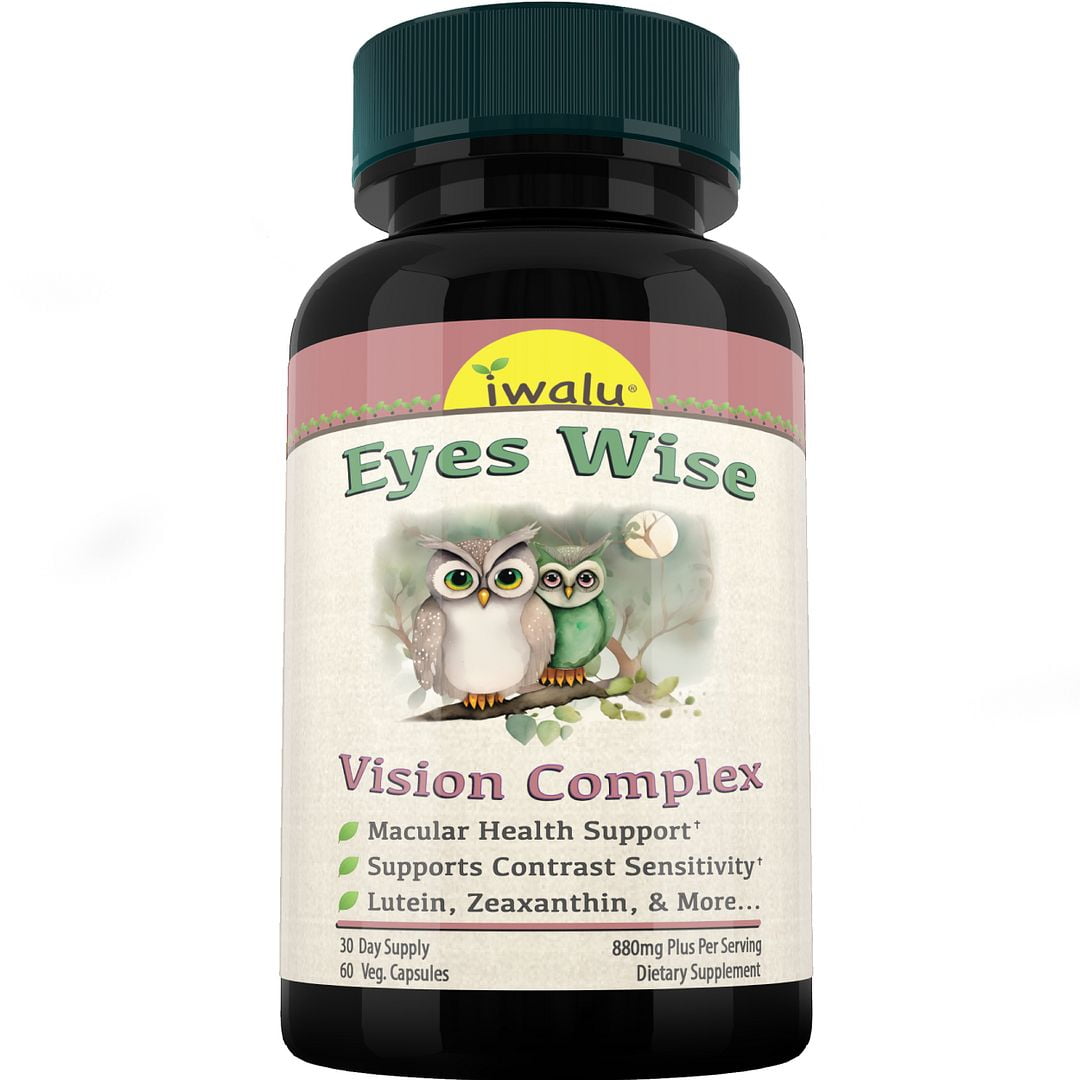 Eyes Wise Vision Complex | Lutein, Zeaxanthin, Zinc & More for Healthy ...