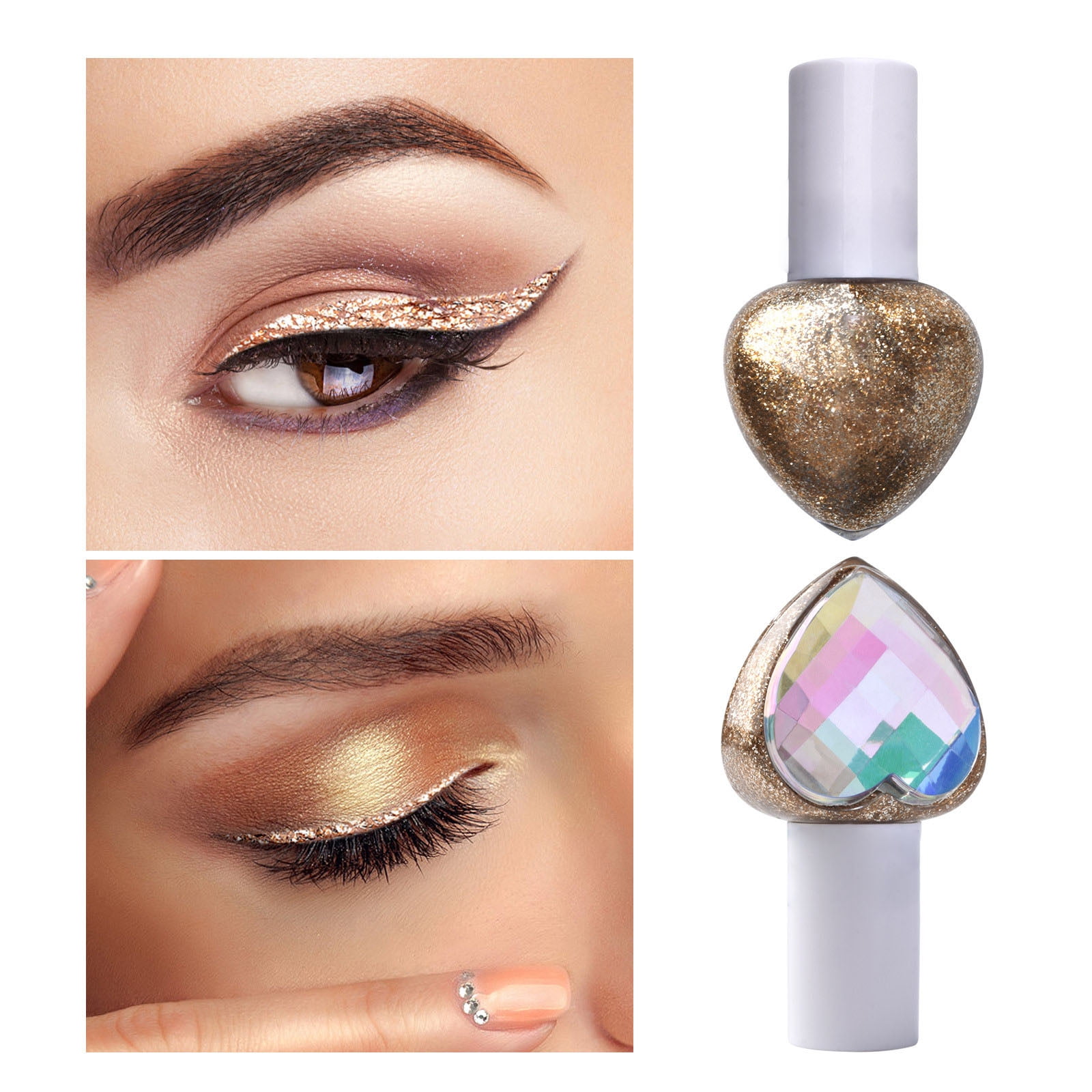 Eyeshadow Application Tips Eyeshadow Tutorial Heart Shaped Liquid ...