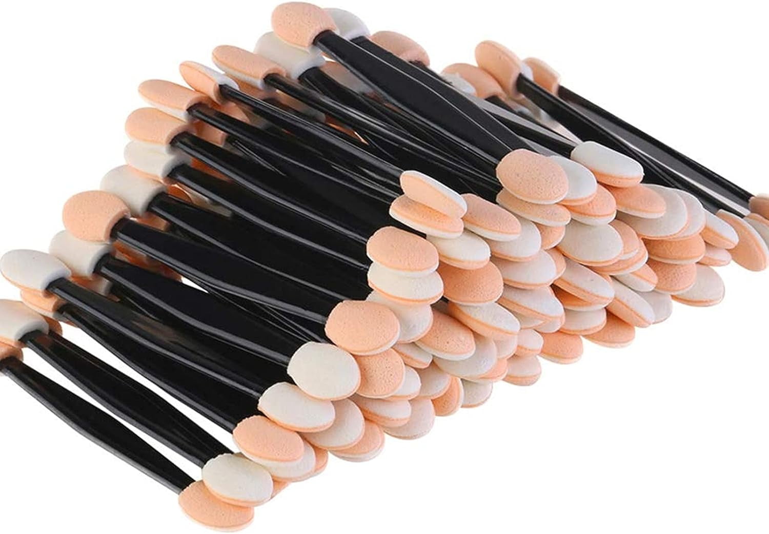 Eyeshadow Applicators, Eyeshadow Brushes 100 Pcs, Double Sided ...