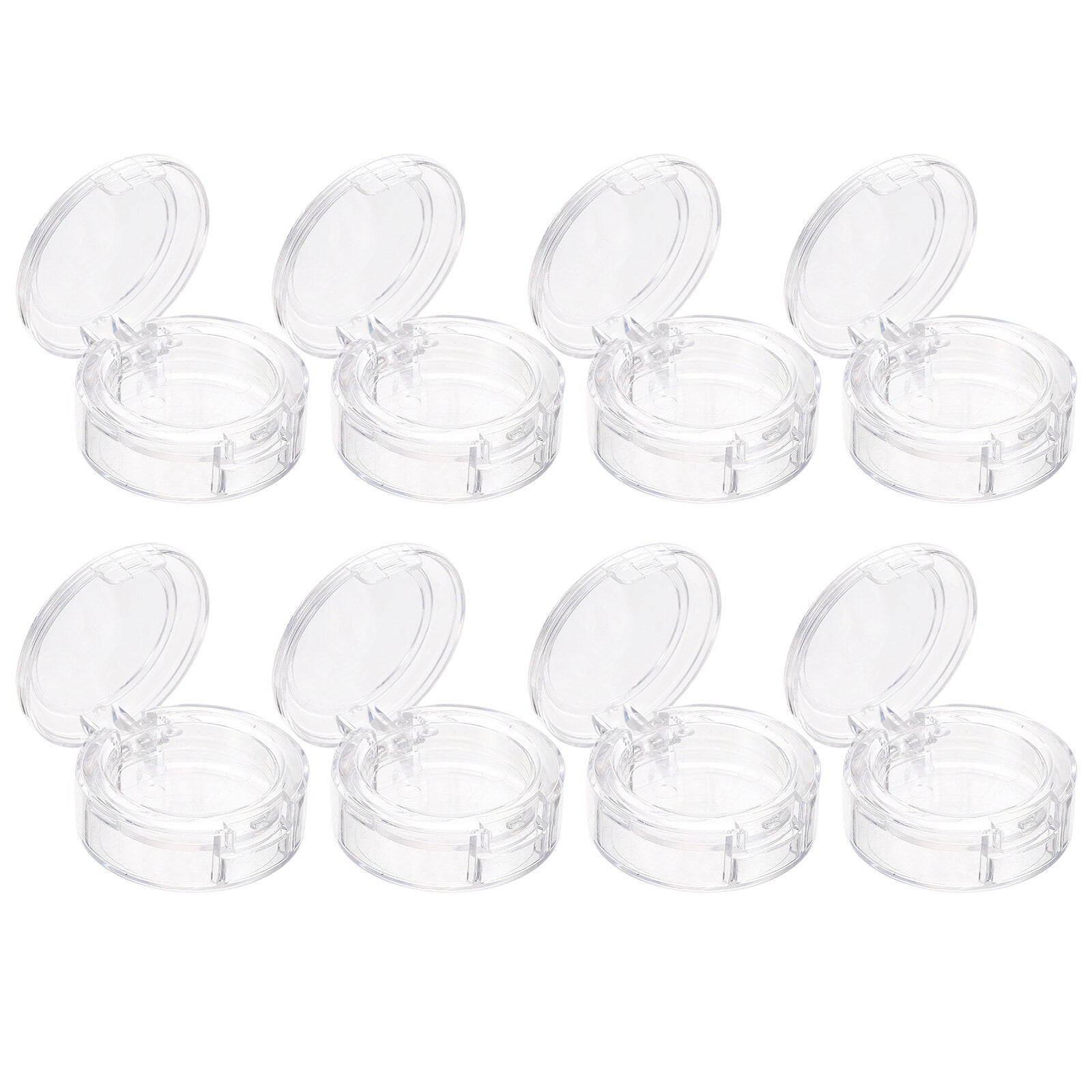 Eyeshadow Holder Makeup Empty Plate Box Clear Plastic Organizer Bins ...