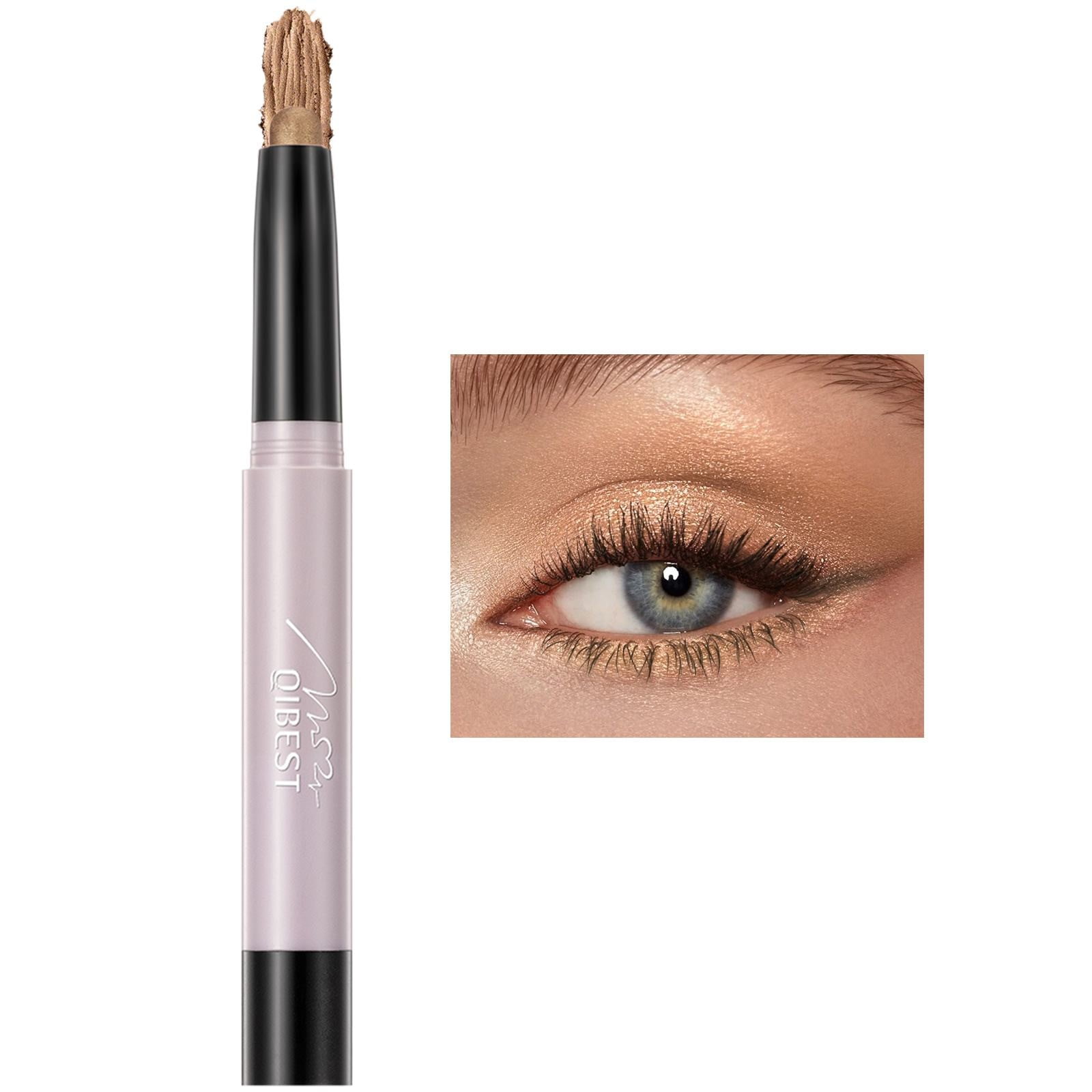 Eyeshadow Palette Lazy Eye Shadow Stick Easy to Color Glitter Pearl Eye ...