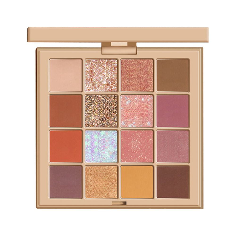 Eyeshadow Palette Makeup Set, Matte Shimmer Glitter Pressed Pearl All ...