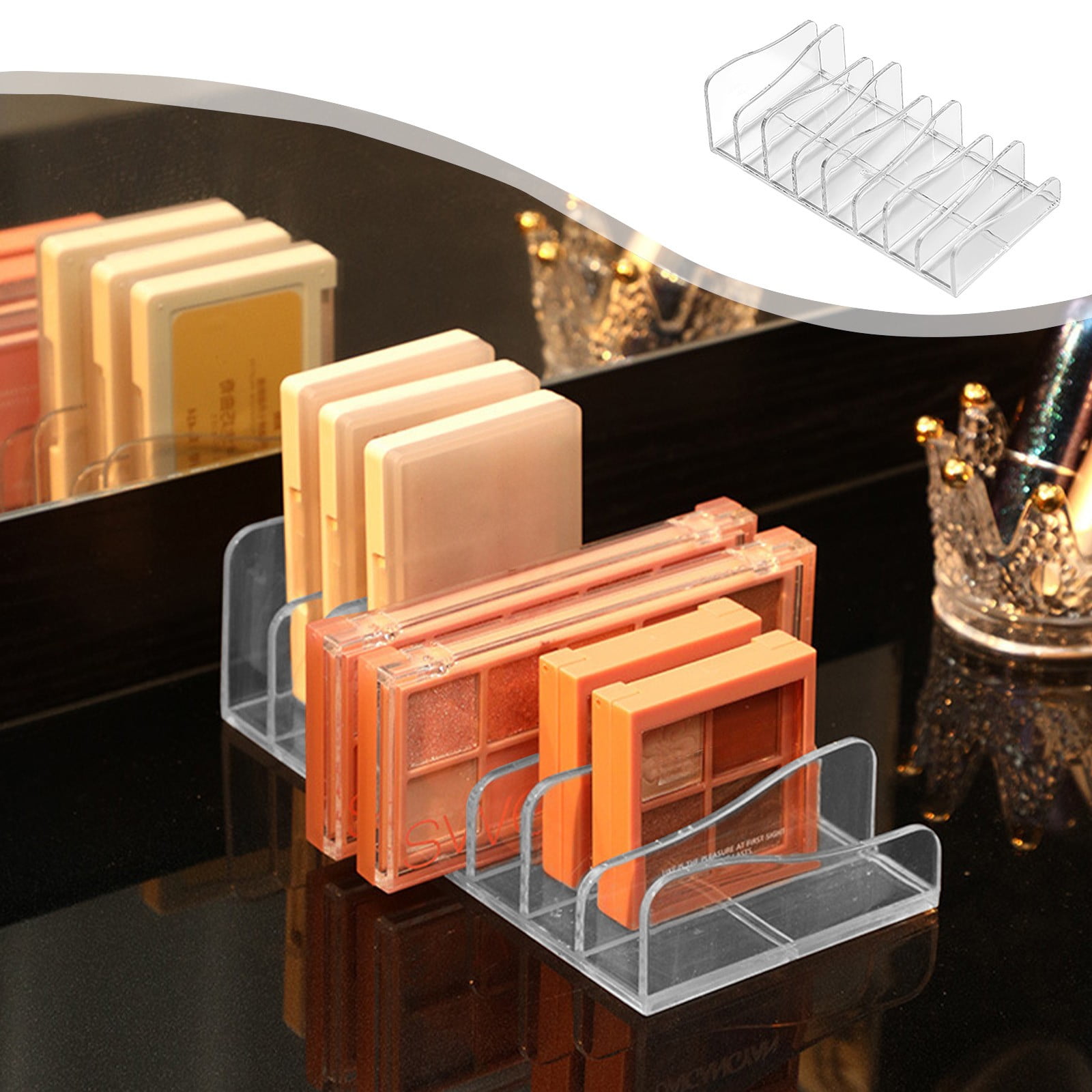 Eyeshadow Palette Organizer Use for Bathroom Countertops, Wardrobe ...
