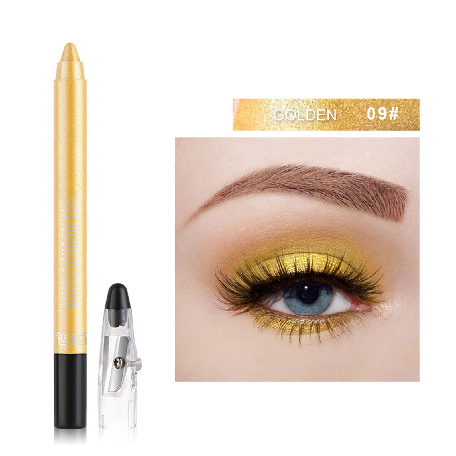Eyeshadow Pencil, Glitter Eyeshadow Pen, Pearlescent Long Lasting ...