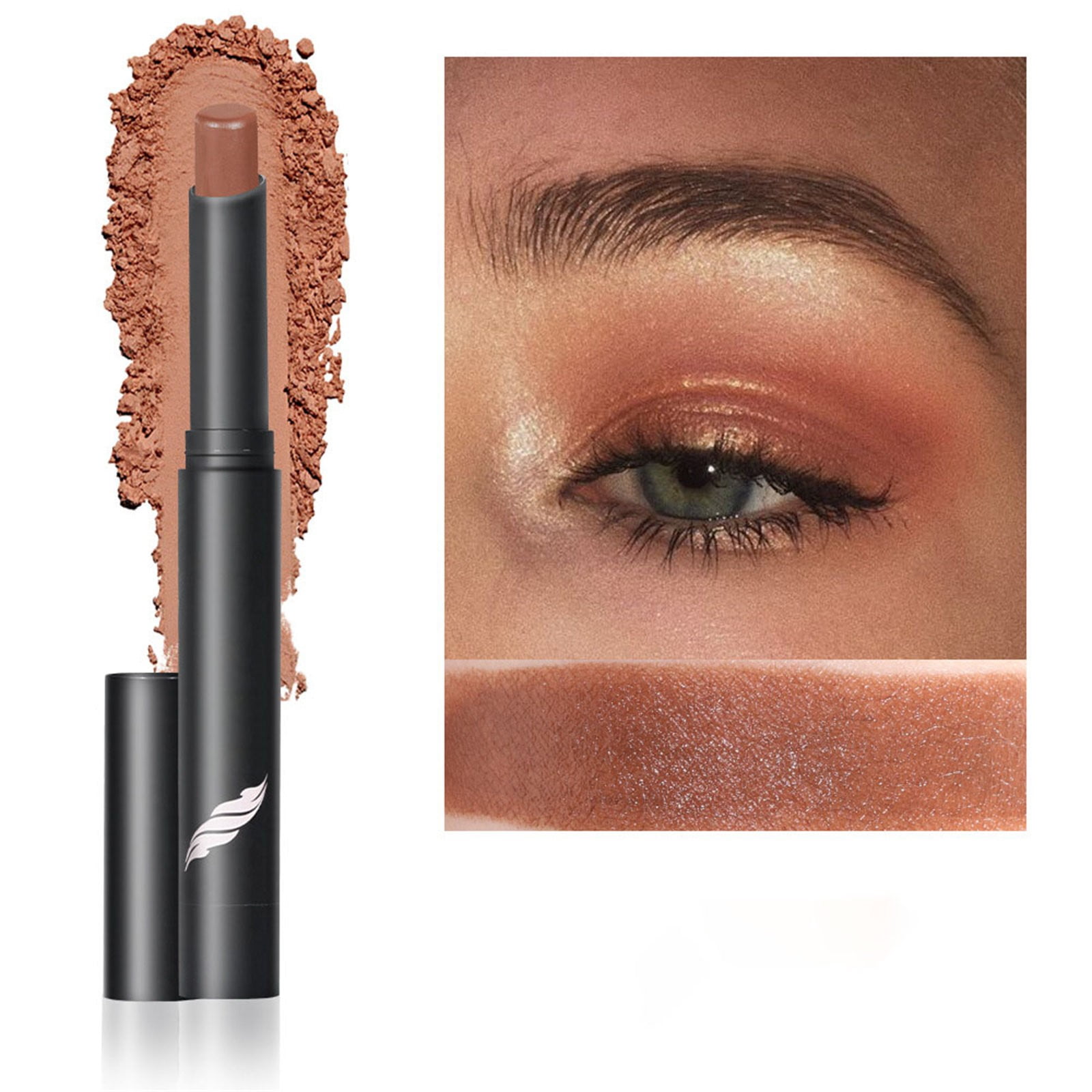 Eyeshadow Stick 6 Color Highlighter Eyeshadow Pencil Glitter Eye Shadow ...