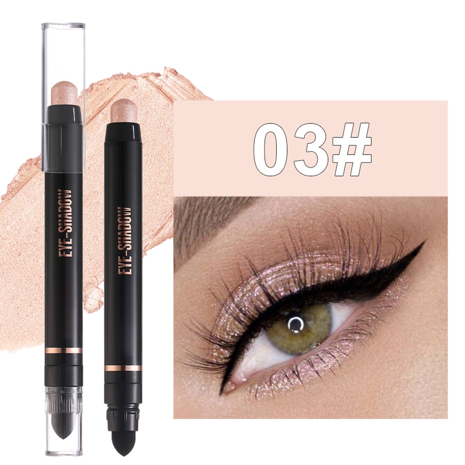 Eyeshadow Stick Longwear Cream Matte Eye Shadow Crayon | Waterproof ...