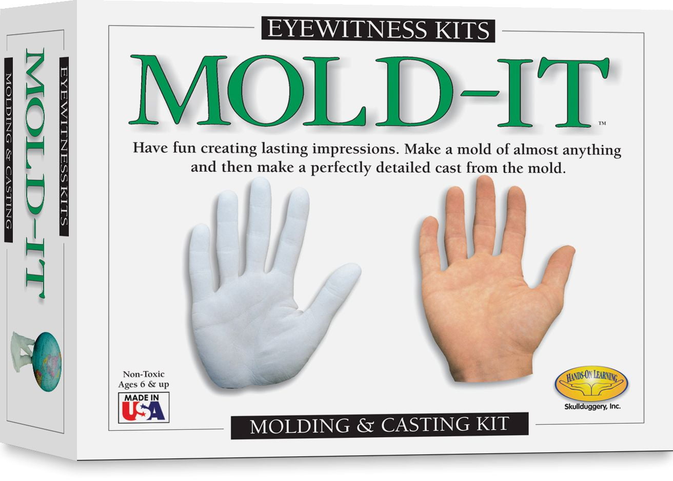 Eyewitness Kits Mold-It Perfect Cast Mold Cast, Display and Learn Craft ...