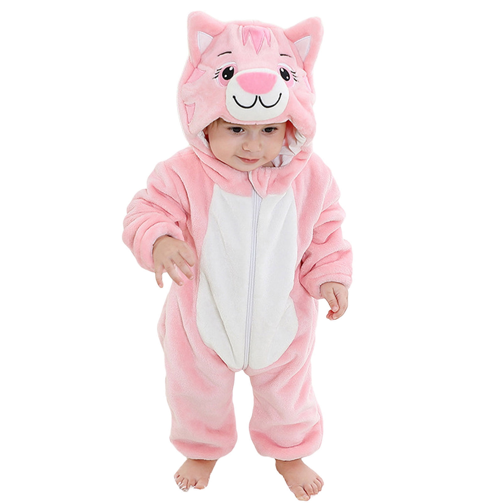 Eyicmarn Stay Cozy in Winter with Baby Animal Costume Lion Cat Squirrel ...