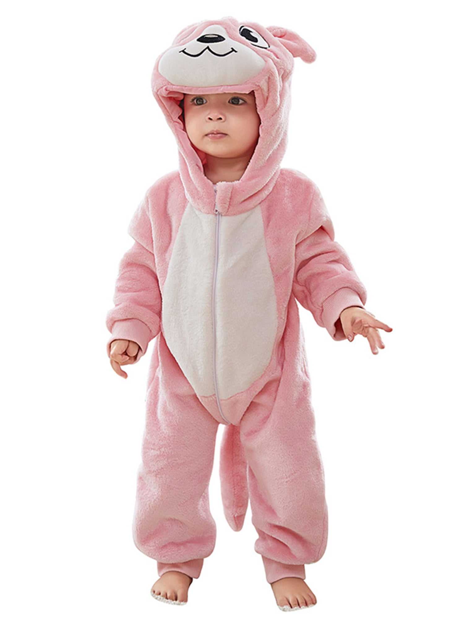 Eyicmarn Winter Warmth in Baby Animal Costume Bat Kangaroo Bear Hooded ...