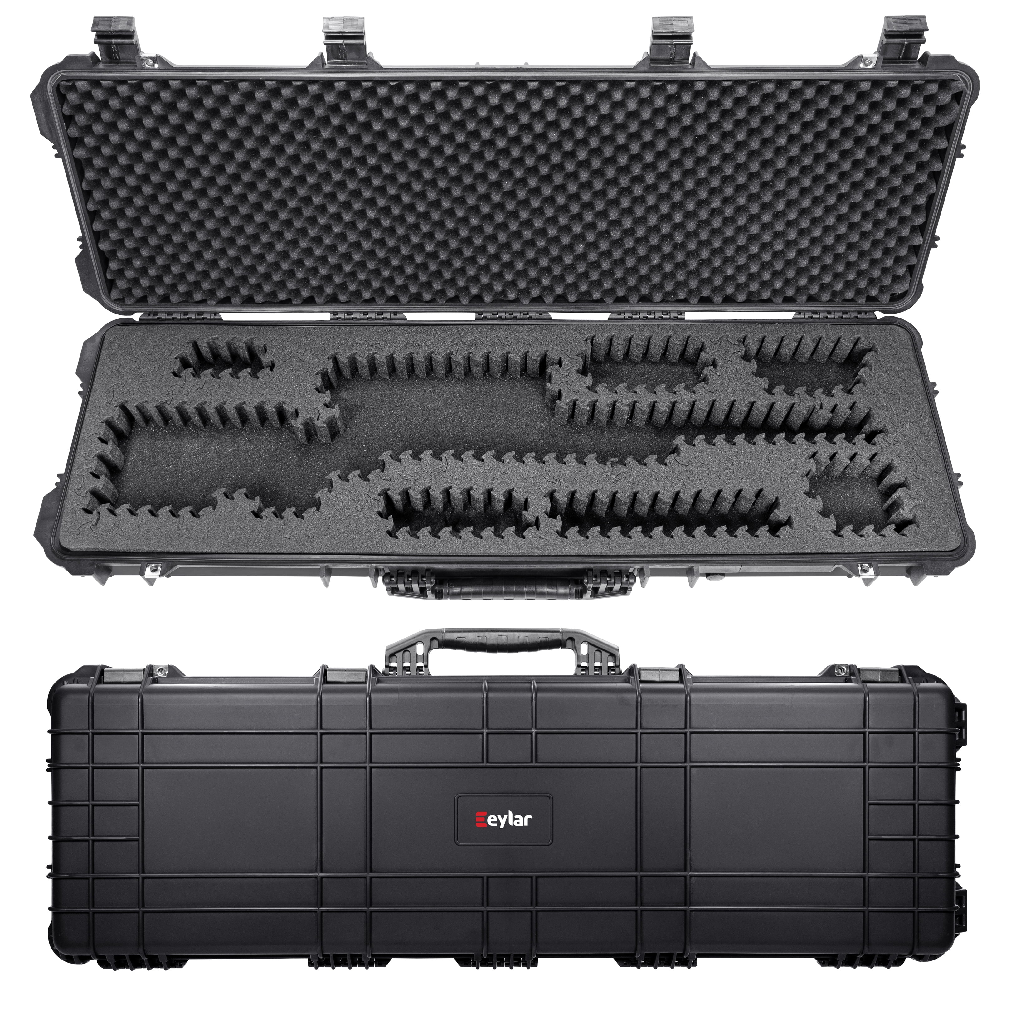 Eylar 48" Hard Rifle Case Equipped With Ragar Reconfigurable & Reusable ...