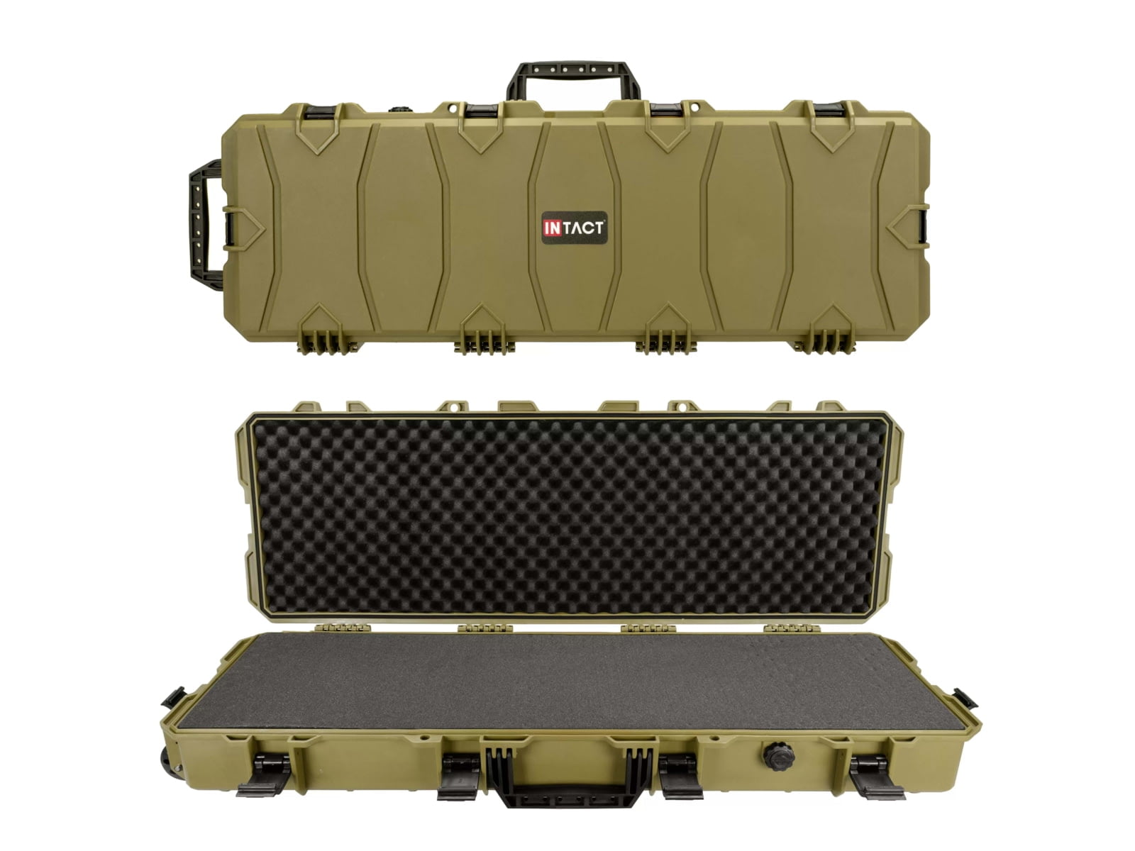 Eylar Intact 39in Stacker Series Hard Roller Rifle Case w/Foam, Dark ...