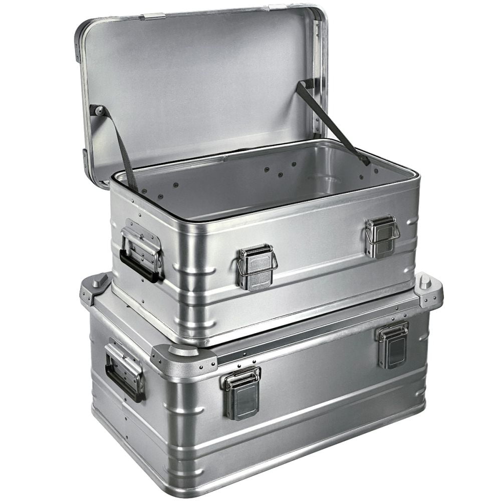 Eylar Storage Aluminum Automotive Cargo Case, 2 Pack - Walmart.com