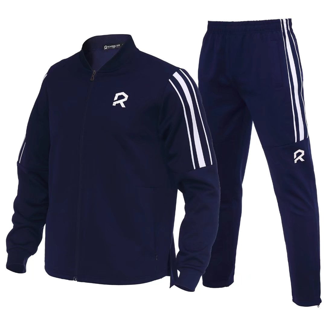 Eylhot Men's Tracksuit Casual Long Sleeve Athletic Outfit Sweatsuit 2 ...