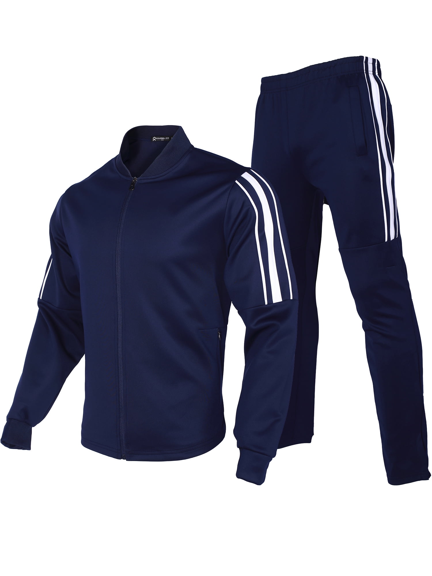 Eylhot Men's Tracksuit Casual Long Sleeve Athletic Outfit Sweatsuit 2 ...