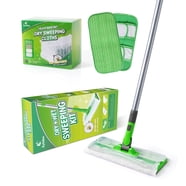 "Libman Nitty Gritty Roller Mop with 10"" Tear-Resistant Sponge & Green ...