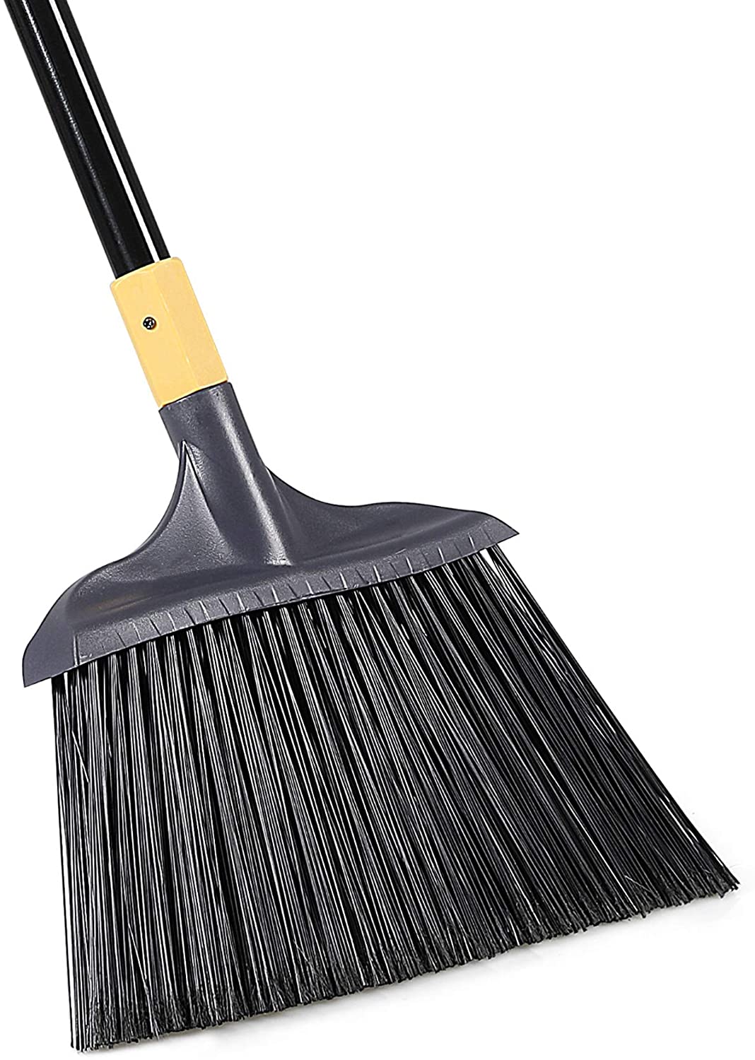 Eyliden Rubber Broom Pet Hair Fur Removal Broom Soft Bristle Push Broom ...