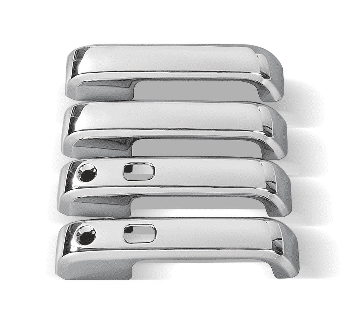Eynpire 7047 Chrome Exterior 4 Door Handle Cover Compatible with 2015 ...