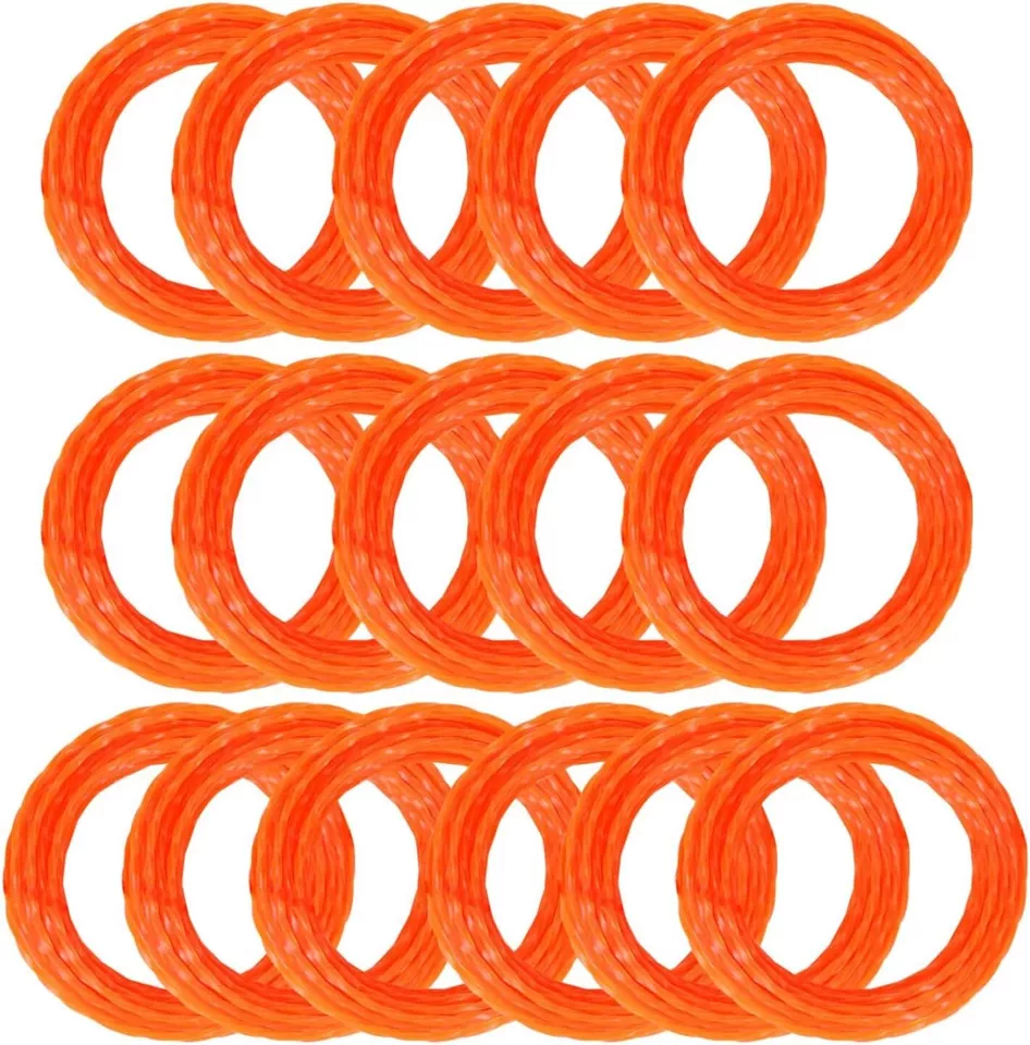 Eyoloty 16 PACK Universal Pre-Cut Twisted Line, 0.095 in. x 244 ft ...