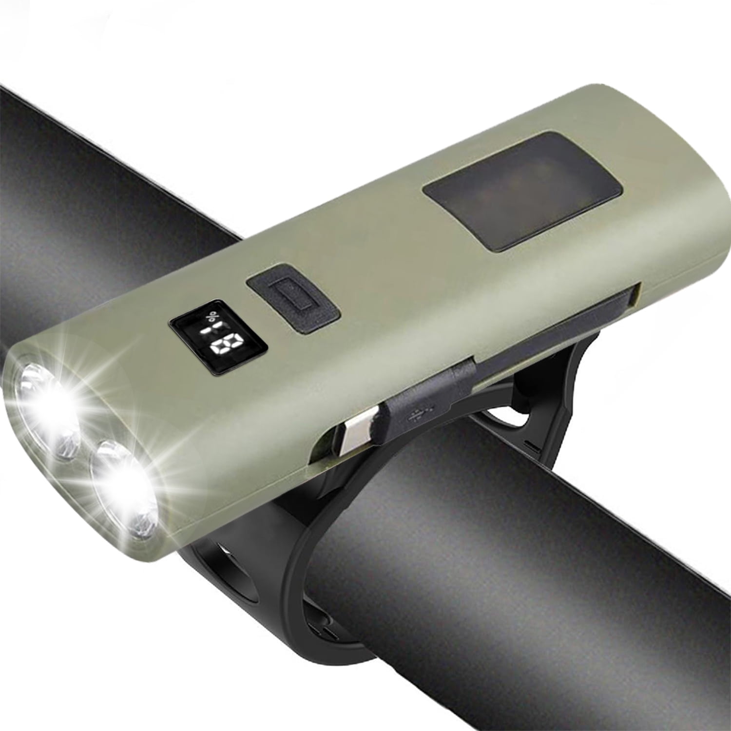 Eyotto 1200LM Bike Front Light USB Rechargeable Bicycle Light Ultra ...