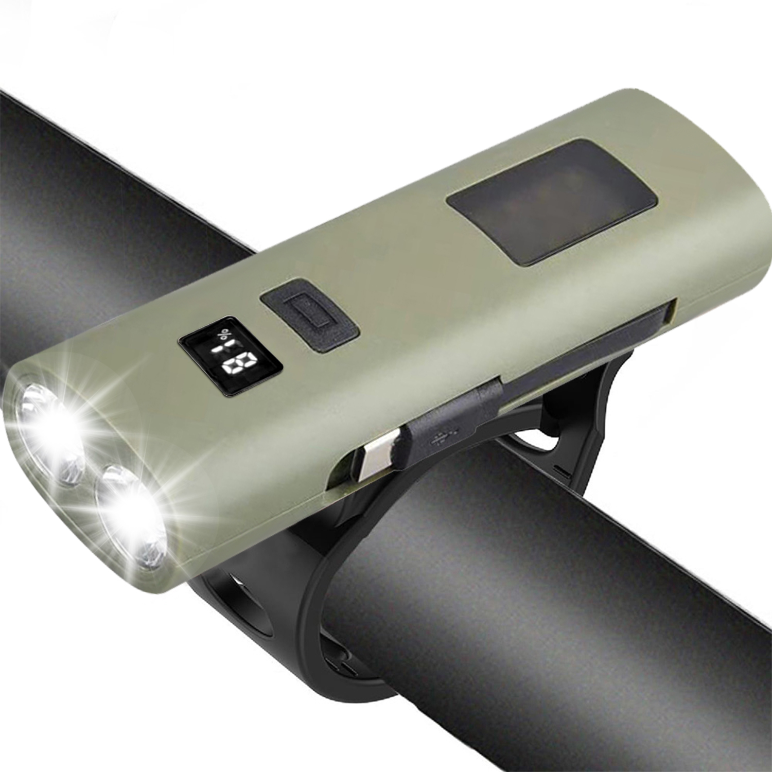 Bicycle Lights 3 LED Flashlight Bicycle Front Light Bike LampRetro ...